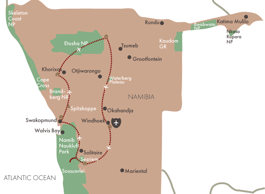 Namibia Fly-In Safari | Namibia-Experience